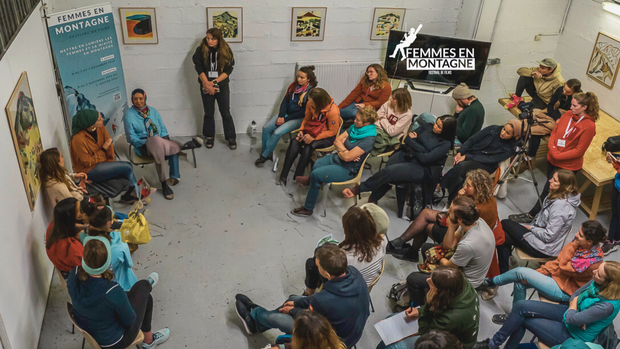 Table ronde du festival Femmes en montagne: accessibilité en montagne